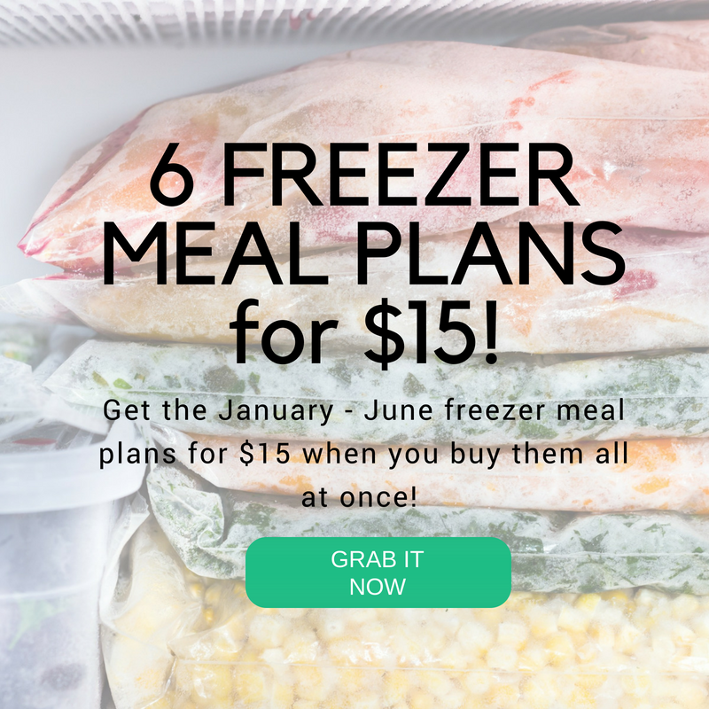 January-June Freezer Meal Pack – Get Dinner on the Table